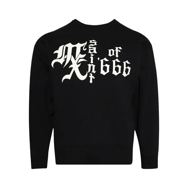 Saint Mxxxxxx Mx666 Crewneck Sweatshirt - Black | Editorialist