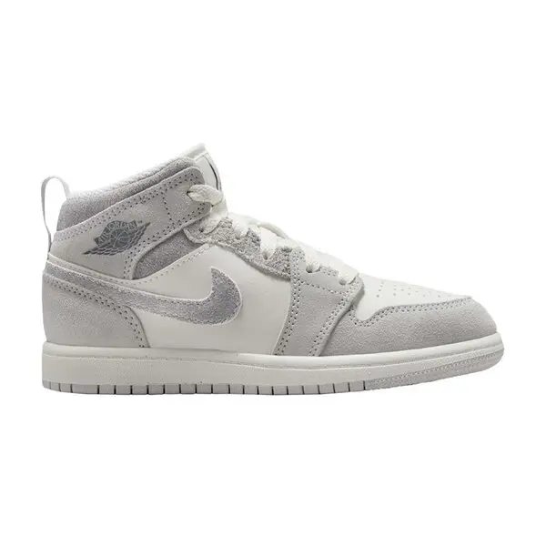 JORDAN 1 Mid Se Ps Sneakers - Grey