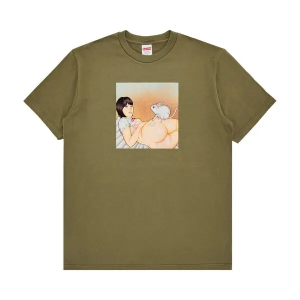 Supreme Mouse Tee - Green