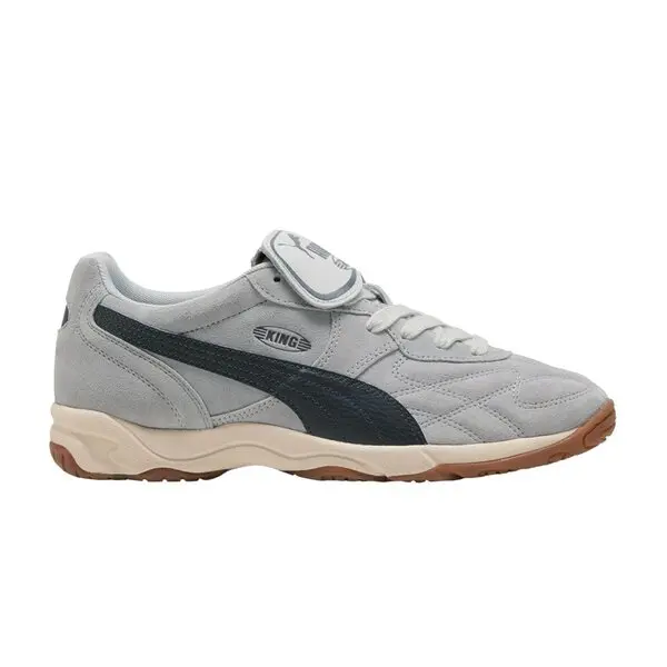 PUMA King Indoor Suede Sneakers - Grey
