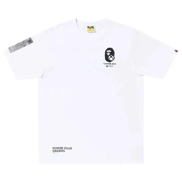 A BATHING APE X Xbox Tee - White