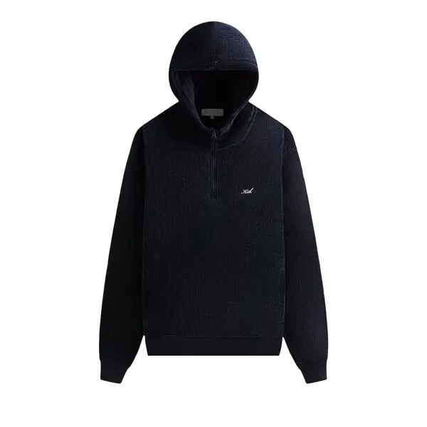 Kith Bonded Waffle Coleman Quarter Zip Hoodie