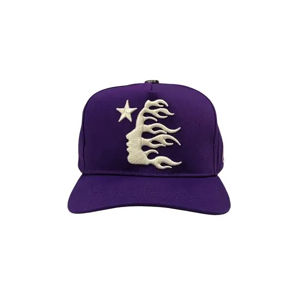HELLSTAR Og Logo Snapback Cap - Purple