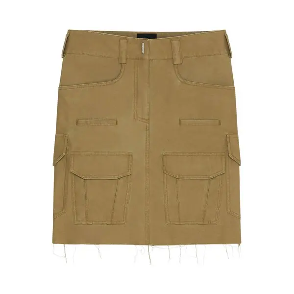 Givenchy Cargo Skirt - Green