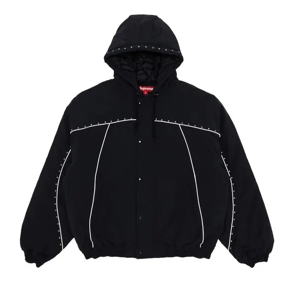 Supreme Studded Stadium Jacket - Black