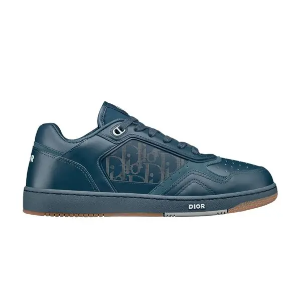 Dior B27 Low 'oblique World Tour' Sneakers - Blue