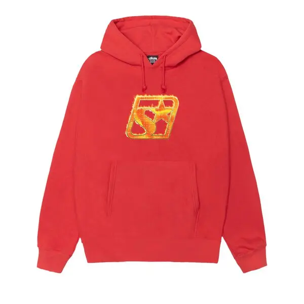 StÜssy Blaze Hoodie - Red