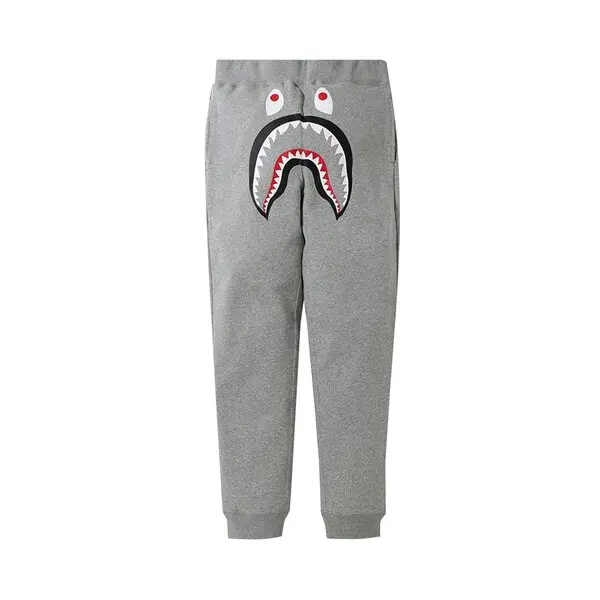 A BATHING APE Shark Sweatpants - Grey