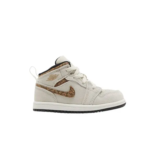 JORDAN 1 Mid Se Td Sneakers - Brown