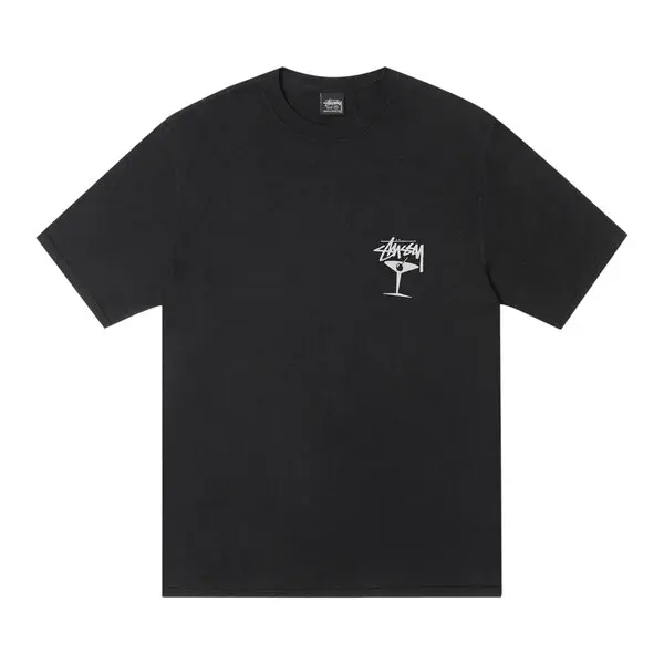 StÜssy Martini Tee - Black