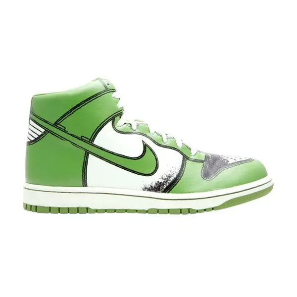 Nike Dunk High Piece Premium Green Editorialist
