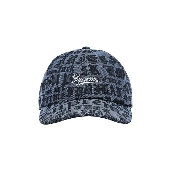Supreme Cities Jacquard 6-panel - Blue