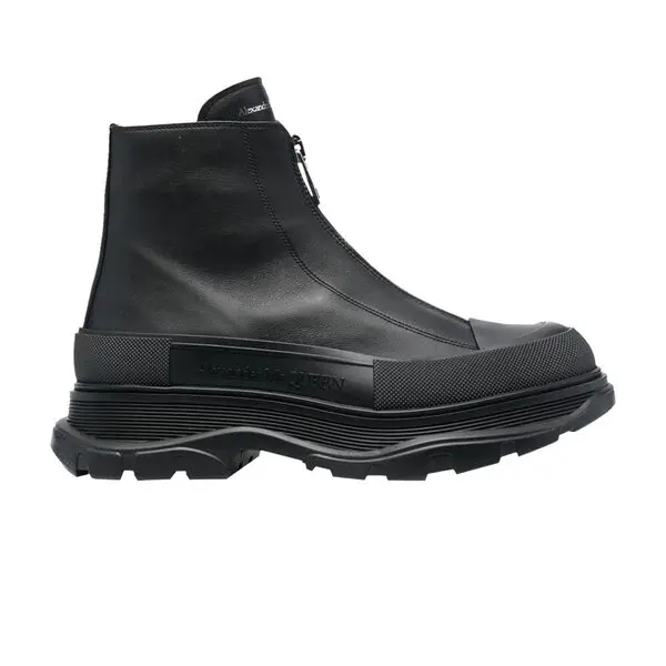 Alexander McQueen Tread Slick Zip Boots