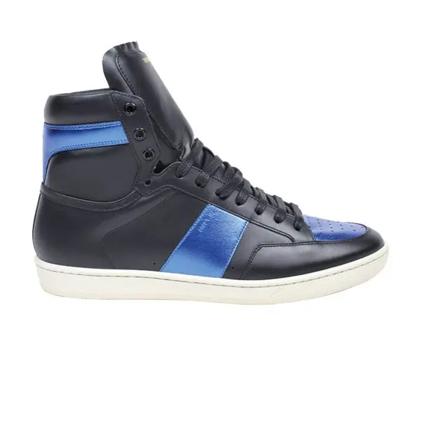 Saint Laurent Sl-10 High-top Sneakers - Black