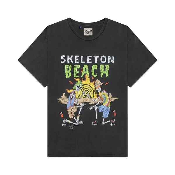 GALLERY DEPT. Skeleton Beach Tee - Black