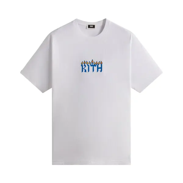 Kith Treats Hanukkah Menorah Tee