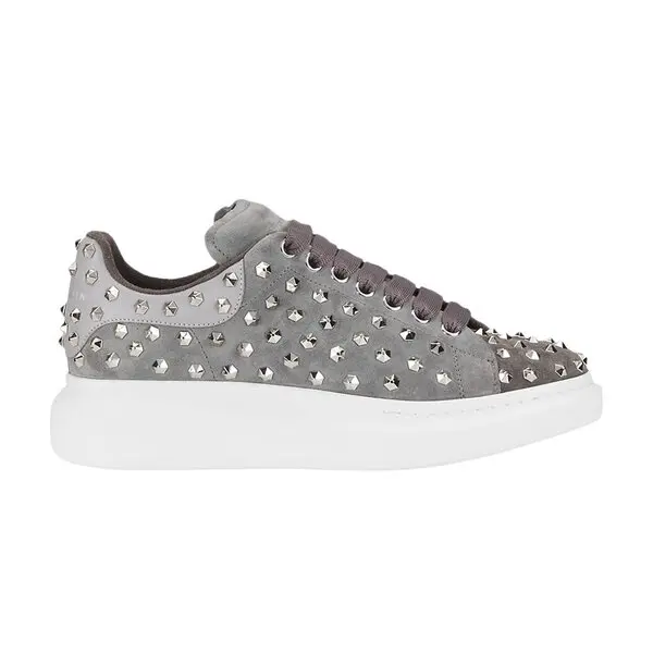 Alexander McQueen Oversized Spiked Sneakers - Grey