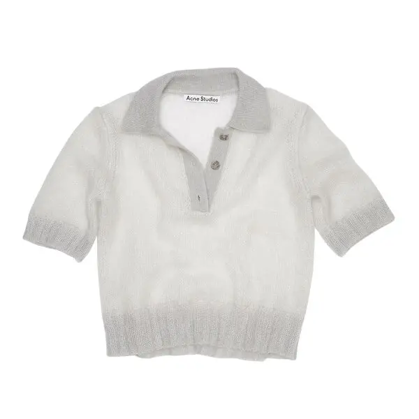 Acne Studios Mohair Polo Shirt