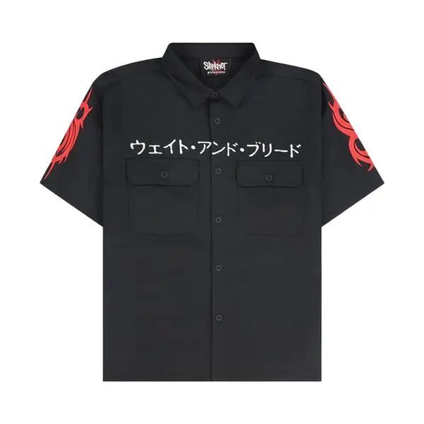 PLEASURES Bleed Work Shirt