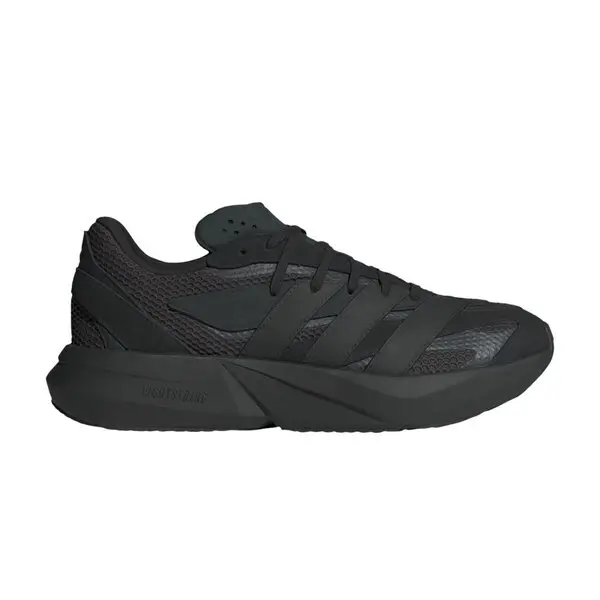 Adidas Lightblaze Carbon Athletic Sneakers - Black