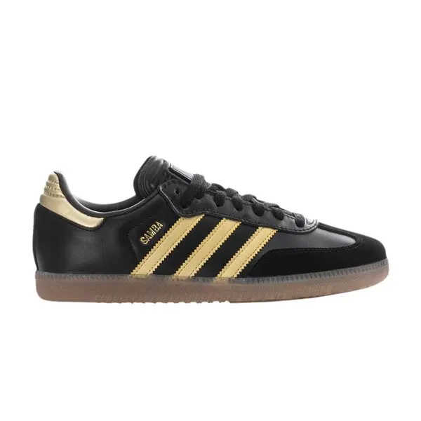 Adidas Lionel Messi X Samba J 'triunfo Dorado' Sneakers - Black