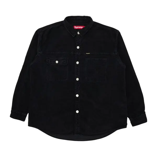 Supreme Washed Corduroy オンライン Shirt M Supreme Washed Corduroy