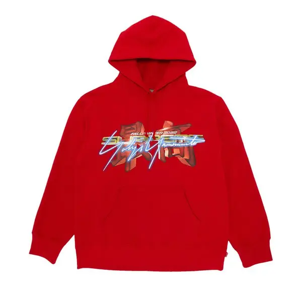Supreme X Yohji Yamamoto X Tekken Hooded Sweatshirt
