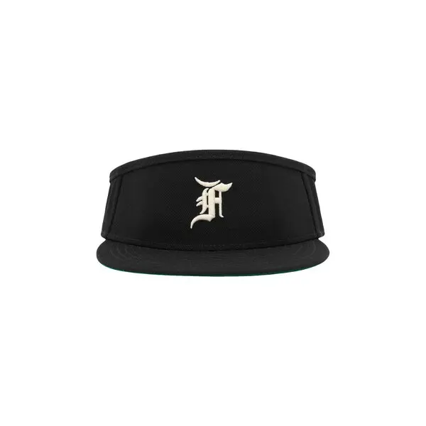 Fear Of God X New Era Fitted Visor - Black