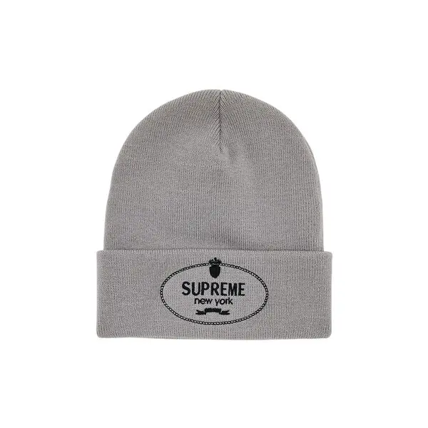 Supreme Crest Beanie - Grey