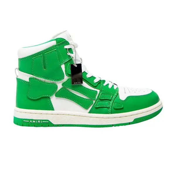 Amiri Skel Top High Sneakers - Green