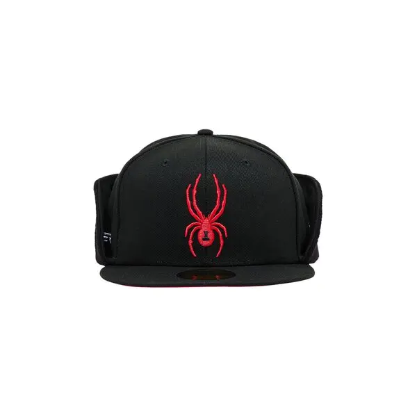Supreme X Spyder Earflap New Era - Black