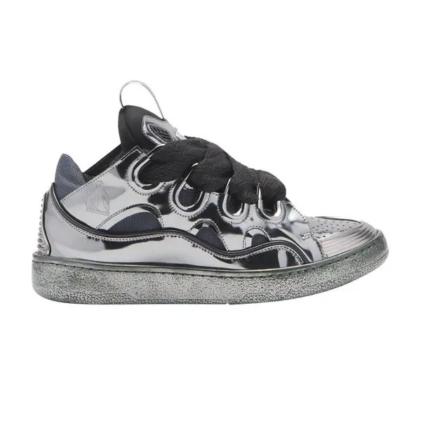 LANVIN Curb Sneakers - Silver
