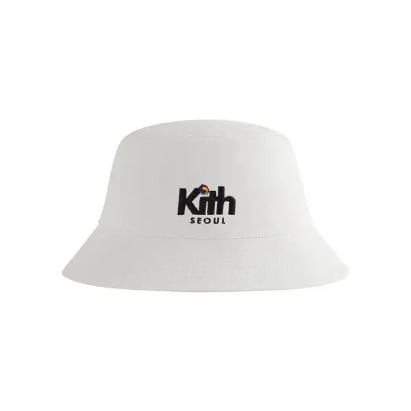 Kith Seoul Dawson Bucket Hat - White