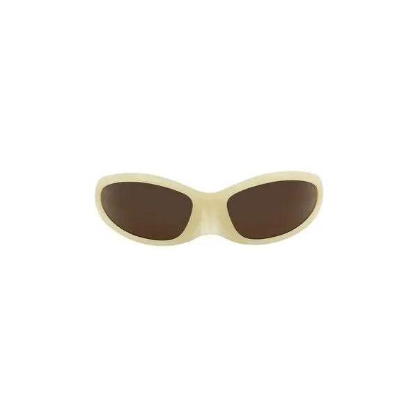 Balenciaga Wrap Around Sunglasses - Yellow