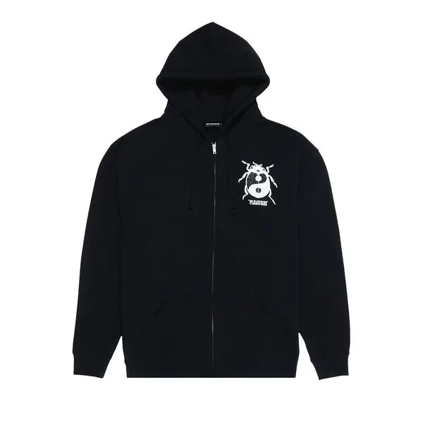 PLEASURES Bug Zip Up Hoodie