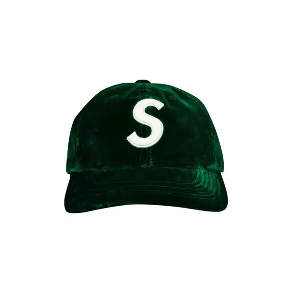 Supreme Velvet S Logo 6-panel - Green