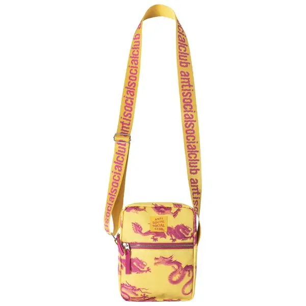 ANTI SOCIAL SOCIAL CLUB 24k Side Bag - Yellow