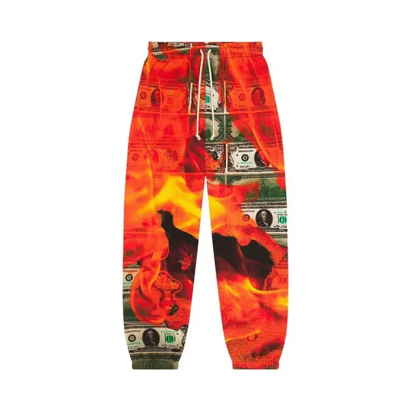 DENIM TEARS Burn It All Sweatpants - Multicolor