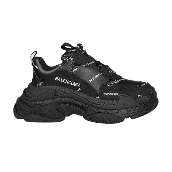 Balenciaga Triple S Sneaker - Black