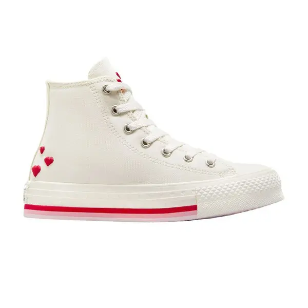 CONVERSE Chuck Taylor All Star Lift Platform High Gs Valentine's Day 2025 - Cream
