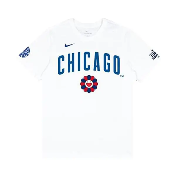 Nike X Takashi Murakami X Mlb World Tour Tokyo Series 2025 Cubs Tee - White