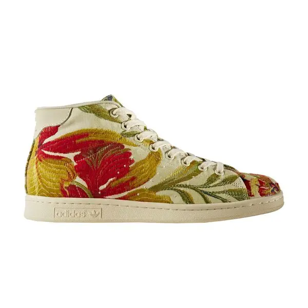 Adidas Pharrell X Stan Smith Jacquard 2.0 High-top Sneakers
