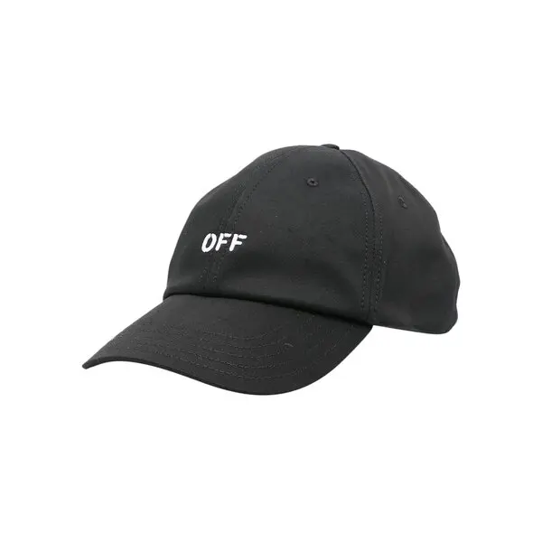 Off-White Drill Off Stamp Baseball Cap - Black