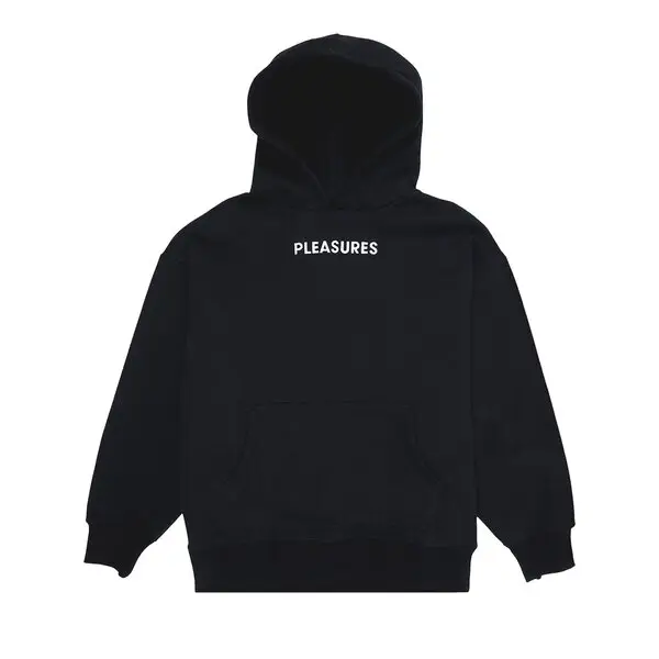 Pleasures Protection Hoodie Black Editorialist