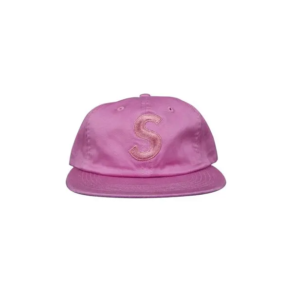 Supreme Tonal S Logo 6-panel Cap - Pink