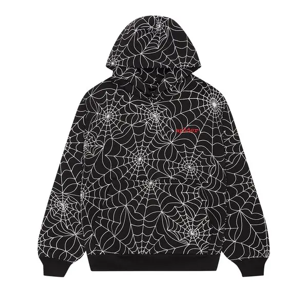 SP5DER Embroidered Aop Hoodie