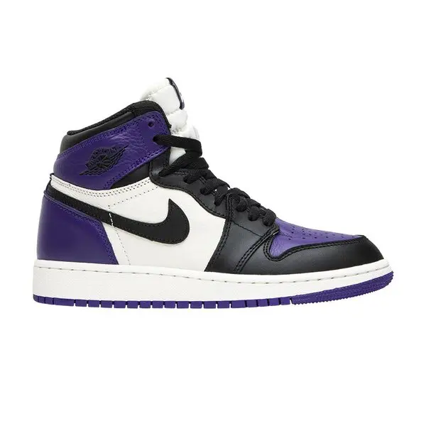 JORDAN 1 Retro High Og Gs 'court - Purple
