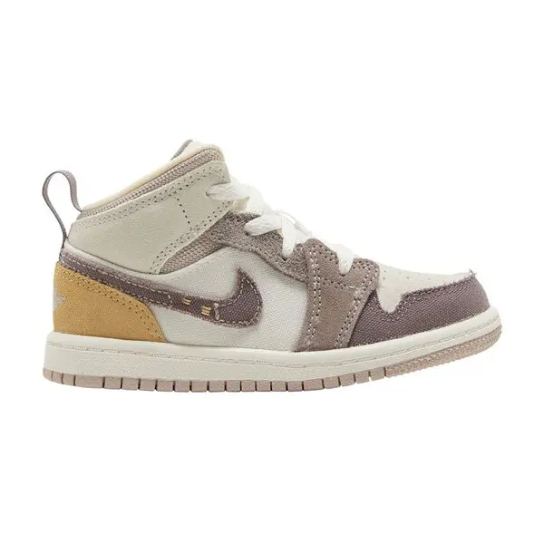 JORDAN 1 Mid Se Craft Td Sneakers - Brown