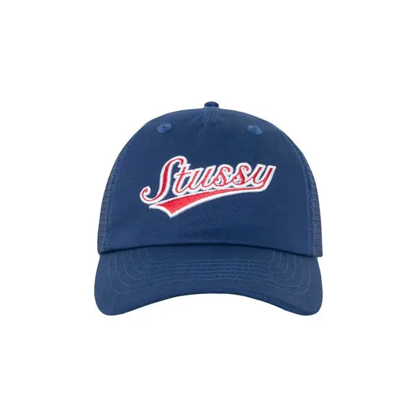 StÜssy Athletic Trucker Snapback - Blue