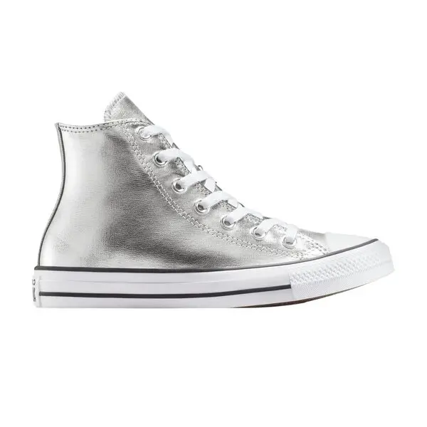 CONVERSE Chuck Taylor All Star High Metallic Sneakers - Silver